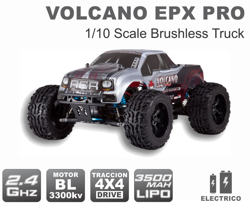 Monster Volcano EPX PRO - RC Nitro Argentina