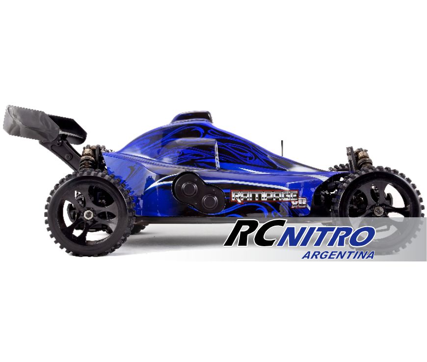 Rampage XB (Azul) - RC Nitro Argentina